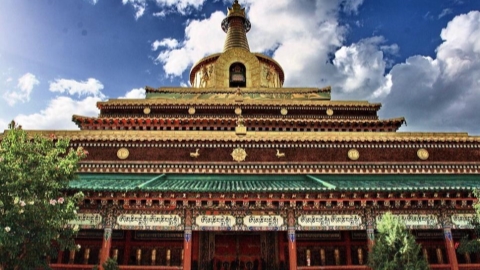 Tibetan Buddhist monastery has most of renovations completed - SHINE News