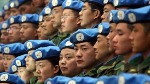 China's army organizes 19-unit standby peacekeeping force - SHINE News