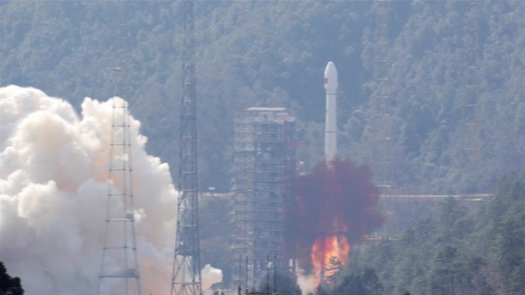 Twin BeiDou-3 navigation satellites sent into orbit by single rocket ...