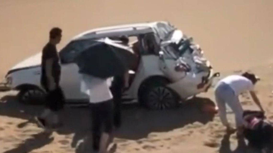Desert safari SUV crash kills 1, injures 4 - SHINE News