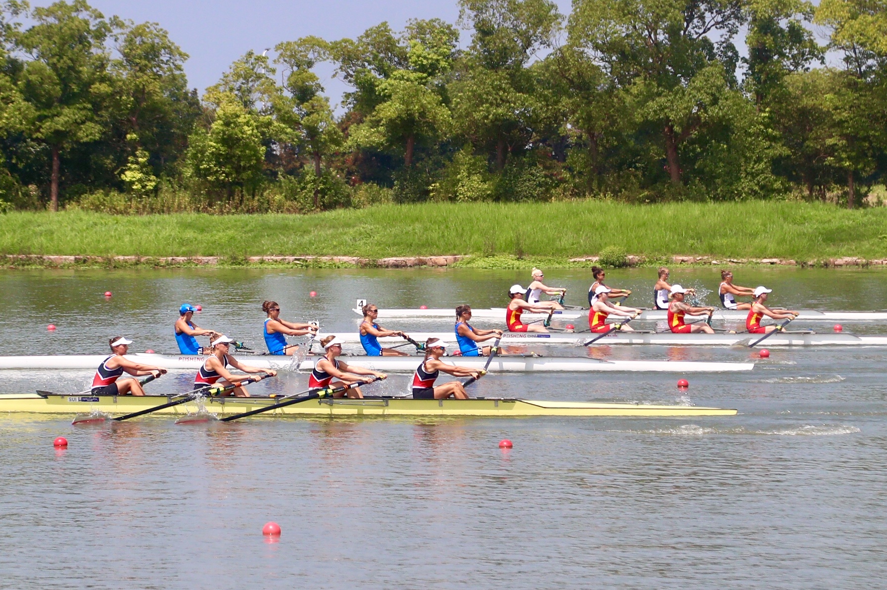 International rowing competition held in Shanghai for first time ...