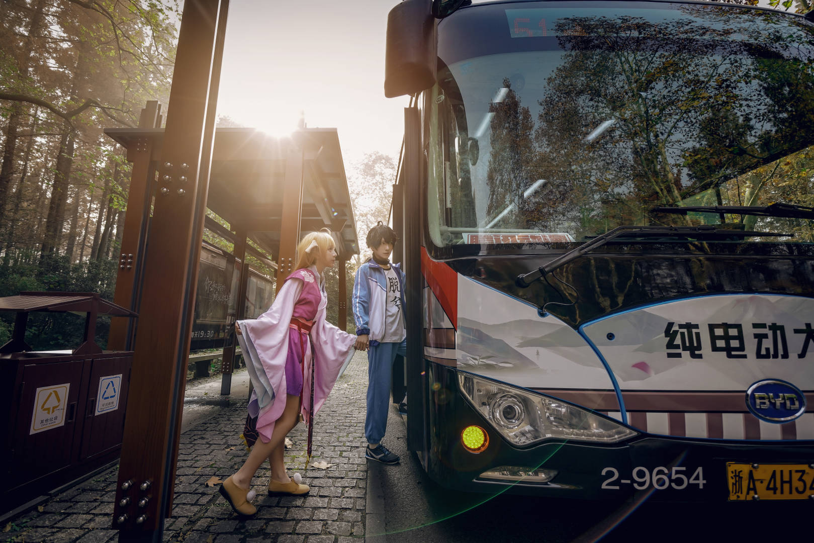 Anime-themed bus route gives the industry a boost - SHINE News