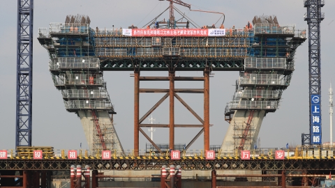 Milestone part completed for new cross-river bridge - City News Service