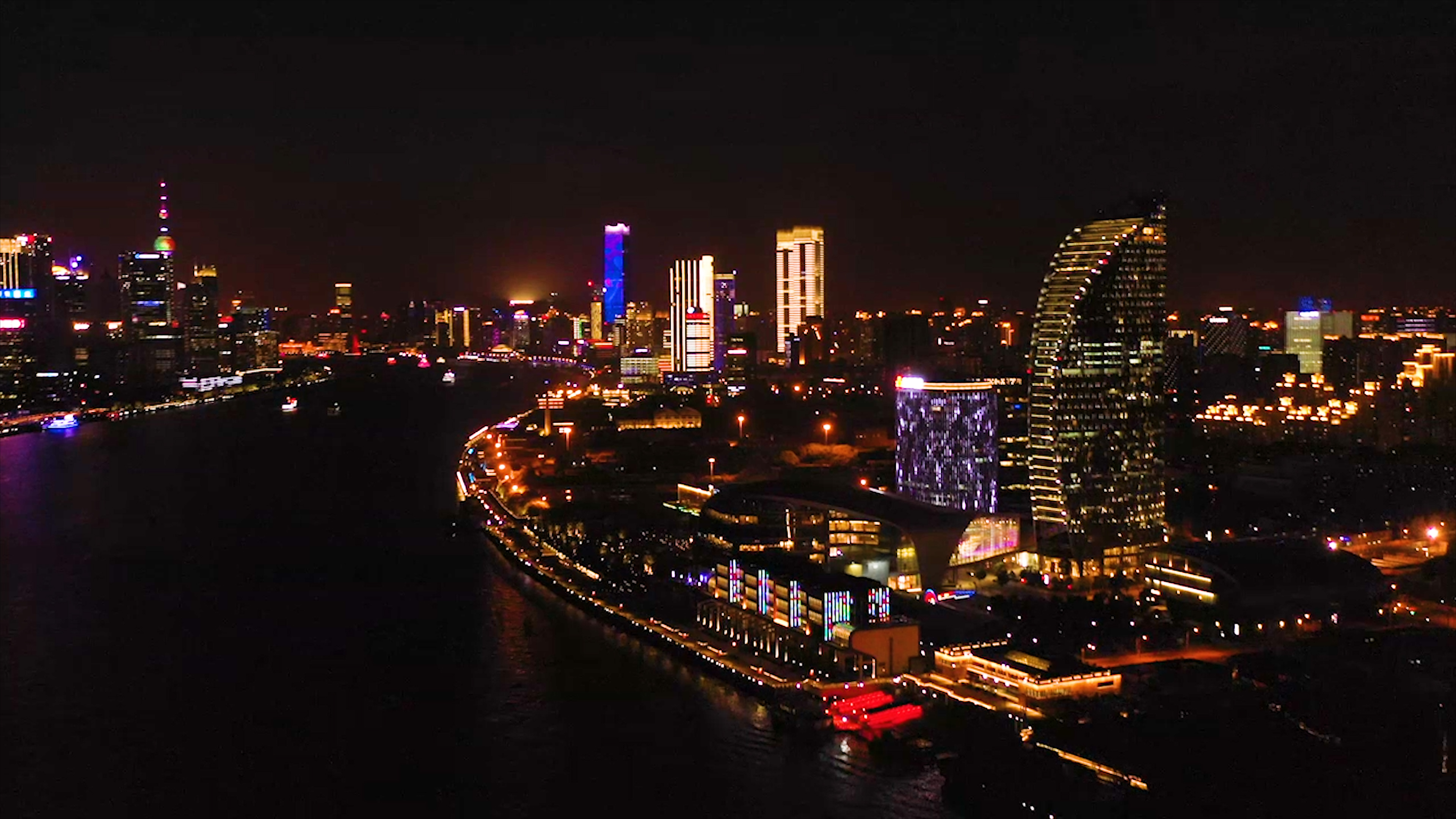 Drones capture Yangpu's charm - SHINE News