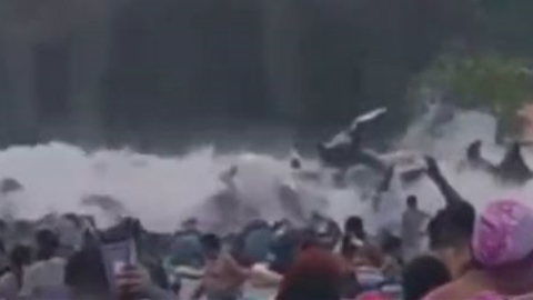 Artificial waves injure dozens in northeast China water park - SHINE News