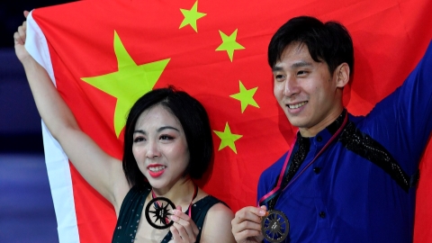 China's Sui and Han win first figure skating Grand Prix final gold