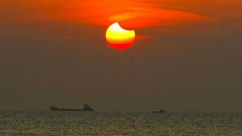 View of solar eclipse depending on the weather - SHINE News