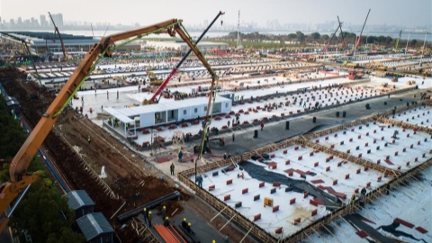 Live: Construction of two new hospitals in Wuhan - SHINE News