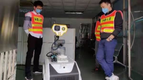 Temperature screening robots to assist epidemic control in China ...