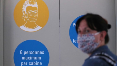 Mask-wearing mandatory in indoor public places from next week: French ...