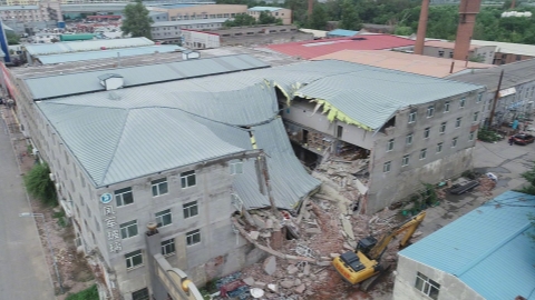 9 killed in warehouse collapse in northeast China
