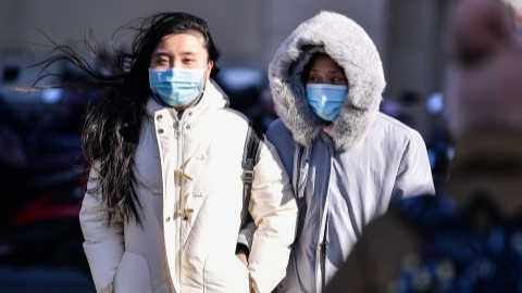 Strong cold wave sweeps Beijing Wednesday - SHINE News
