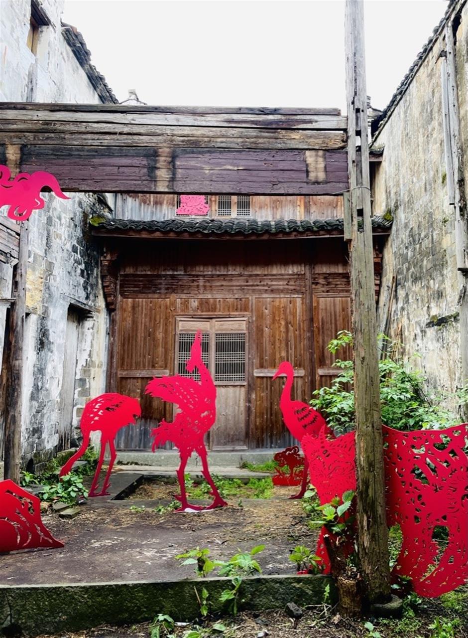 Ancient Village Hosts Contemporary Artworks SHINE News Ancient Village Hosts Contemporary Artworks SHINE News