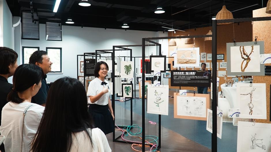 Art exhibition spotlights creativity of children-The Official Shanghai ...