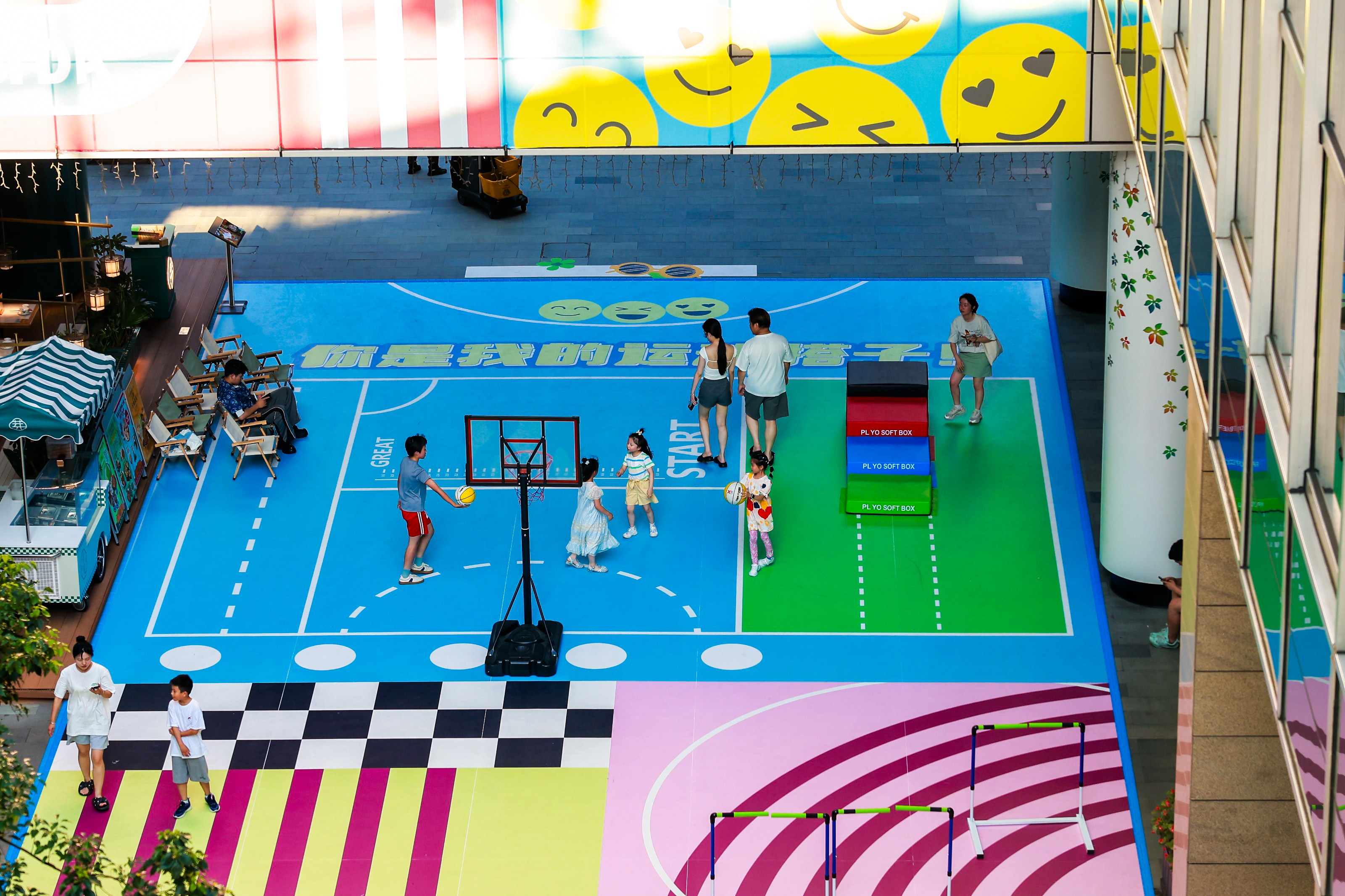 The Place mall transforms outdoor space into sports arena - City News ...