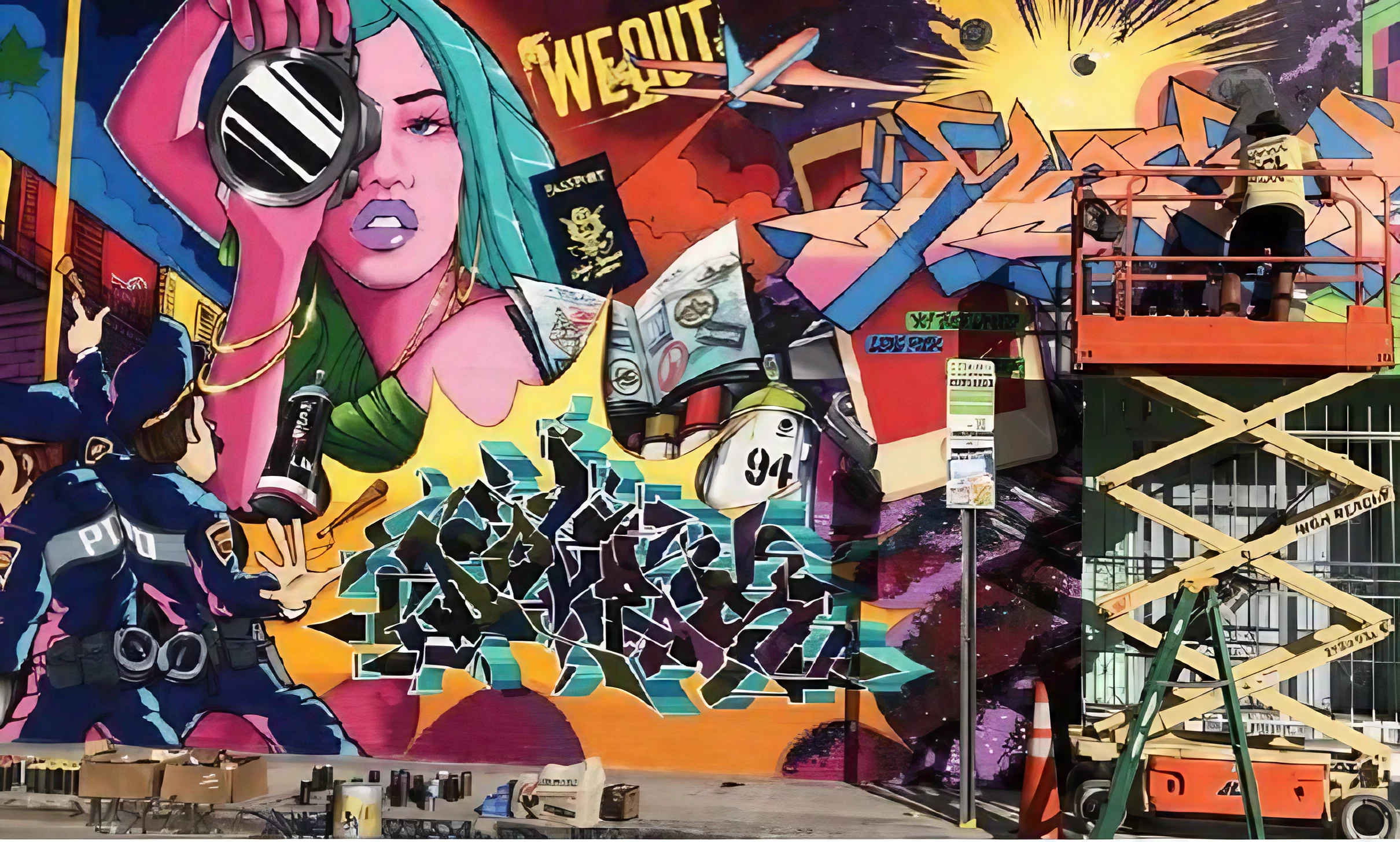 Graffiti moves from the streets to the museum - City News Service