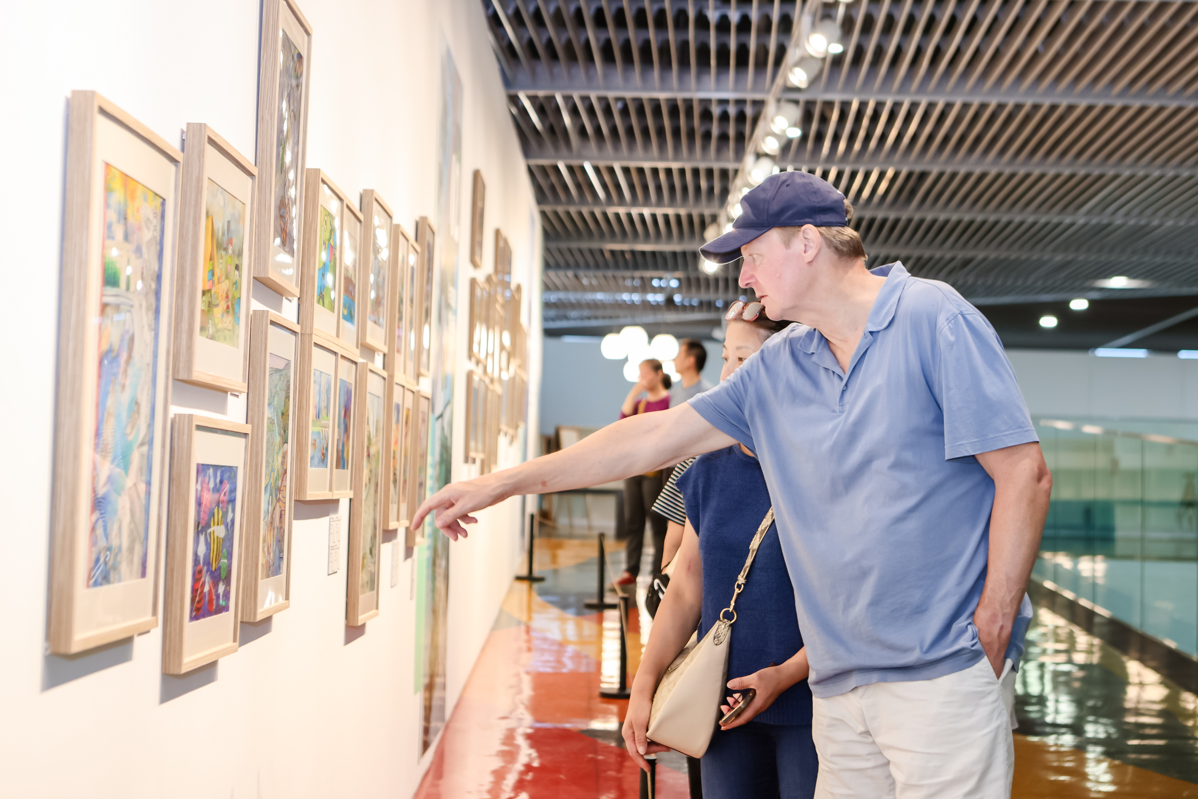 Paintings by children from China and France celebrate diplomatic ties ...