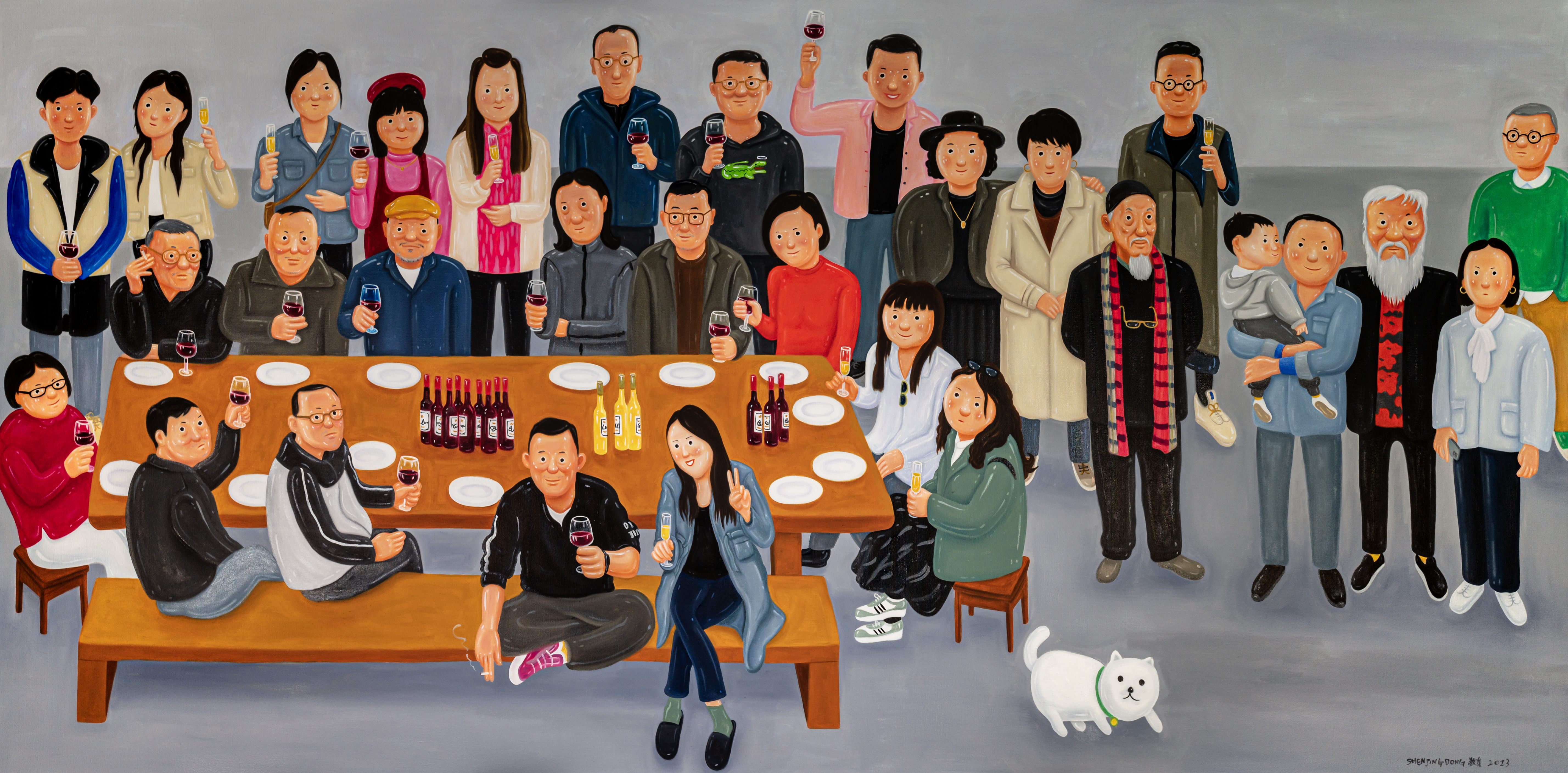 Artist Shen Jingdong keeps it simple at Bund 18 - City News Service