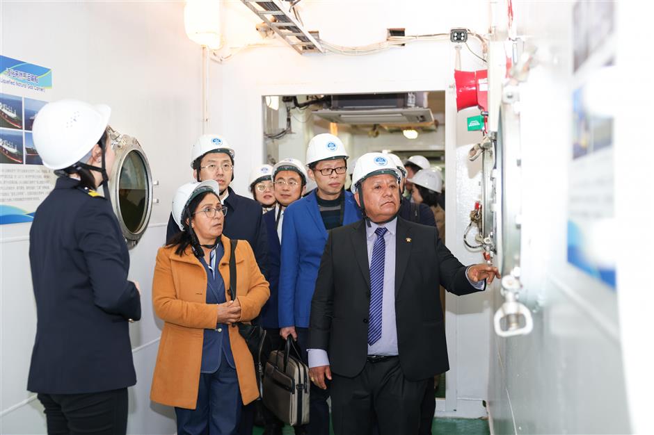 Peru delegation visits maritime university, hails joint smart port ...