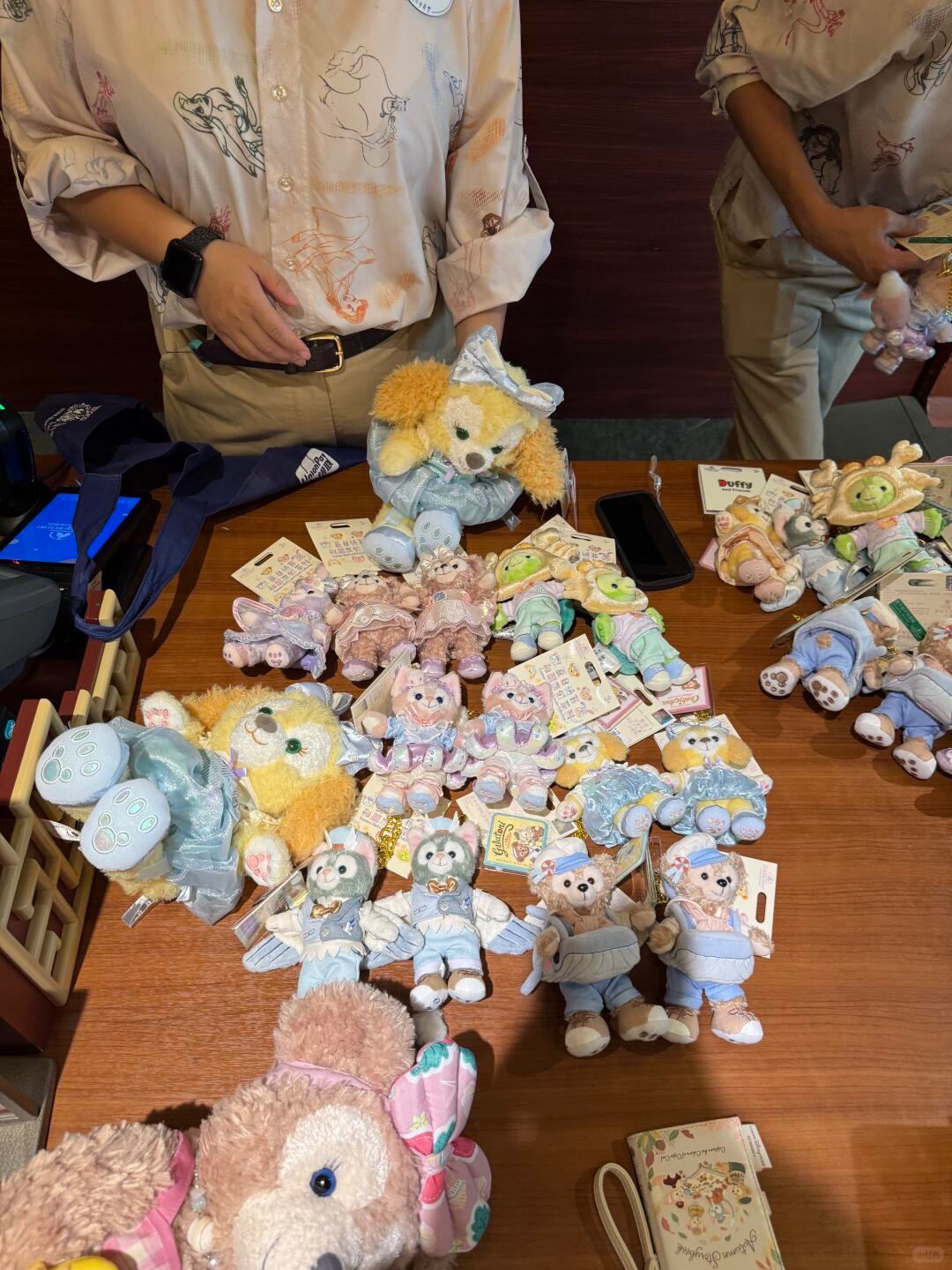 Caption: The new "Duffy and Friends: Summer Ocean Party" merchandise ...