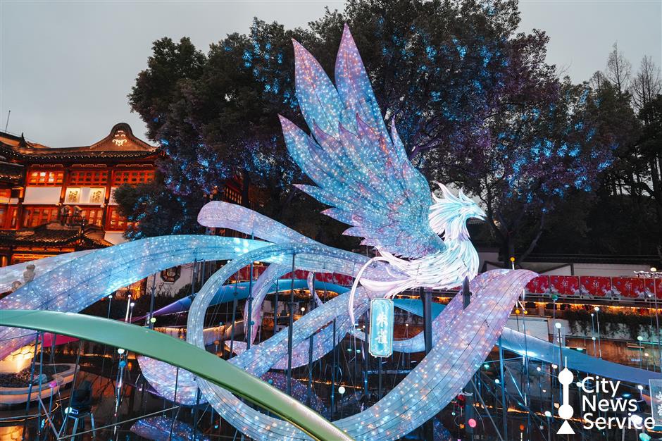 Yuyuan Garden Lantern Festival shines brighter than ever with an ...