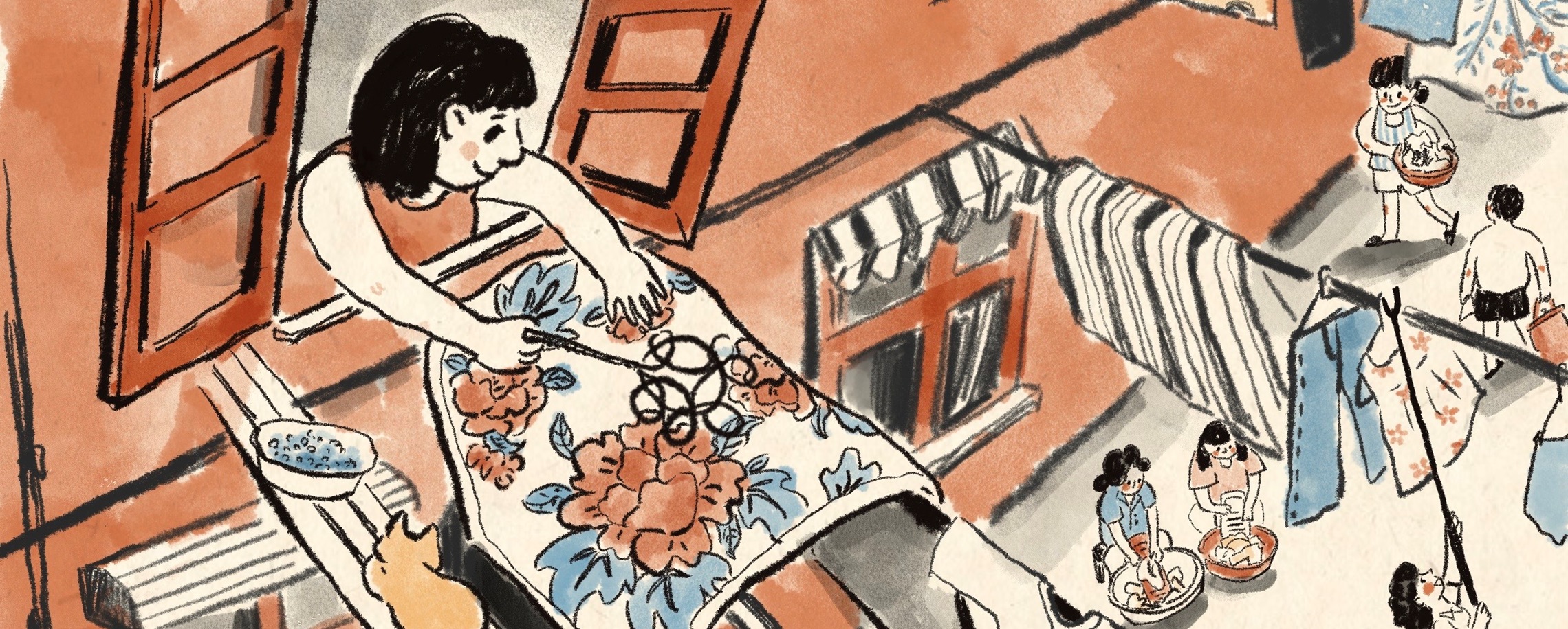 Illustration Show Bridges Past Memories and Present Moments - City News ...